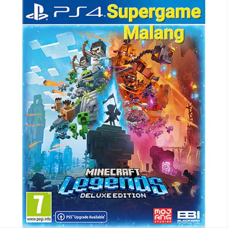 Jual Minecraft Legends PS4 Deluxe Edition Legend PS 4 Cd Game Gaming ...