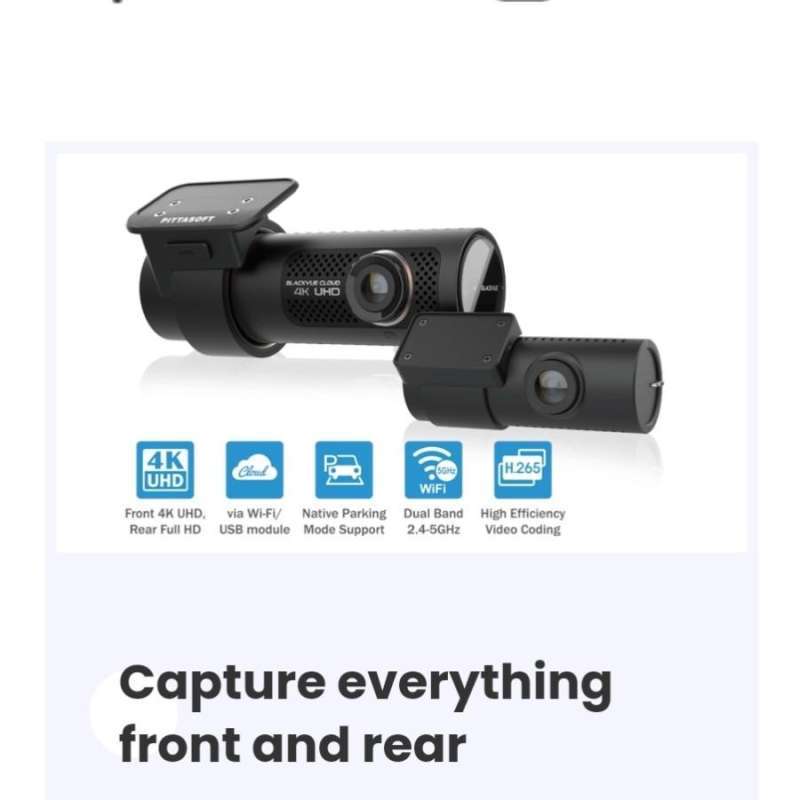 Jual Cctv Kamera Mobil Blackvue Dr900x-2ch 4k Uhd Cloud Dashcam Di ...