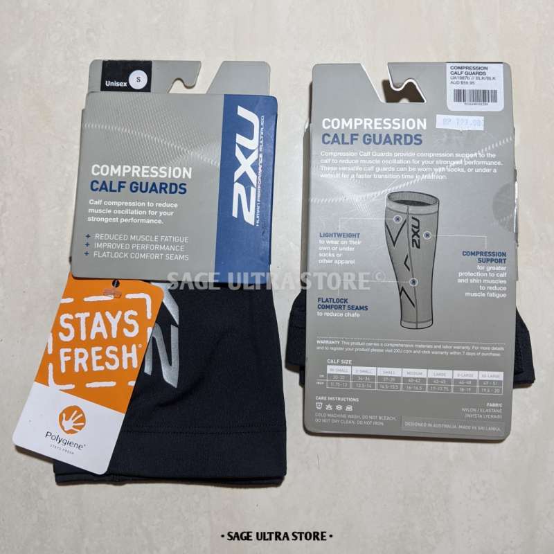 Jual 2xu Compression Calf Guards Lari Running Unisex Original Di Seller ...