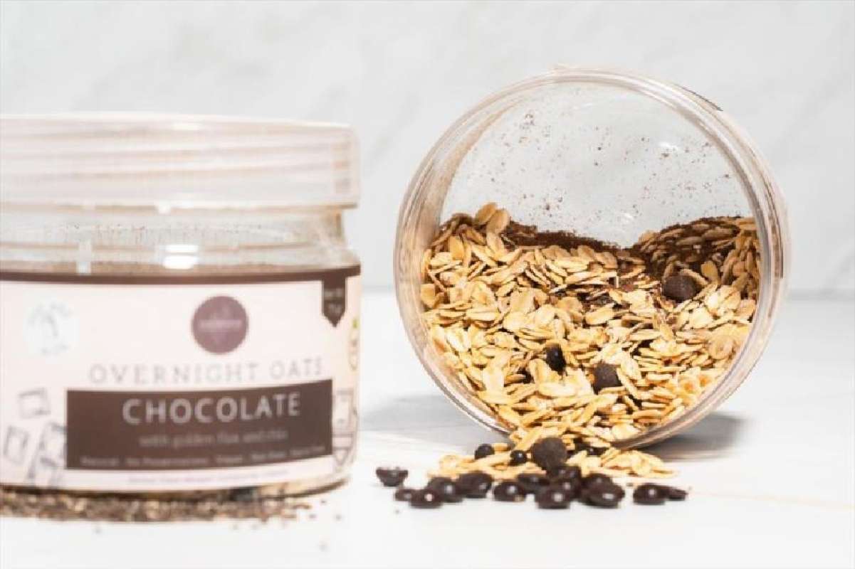 Jual Overnight Oats Chocolate 75g ( oatmeal ) - Oatbarn di Seller ...