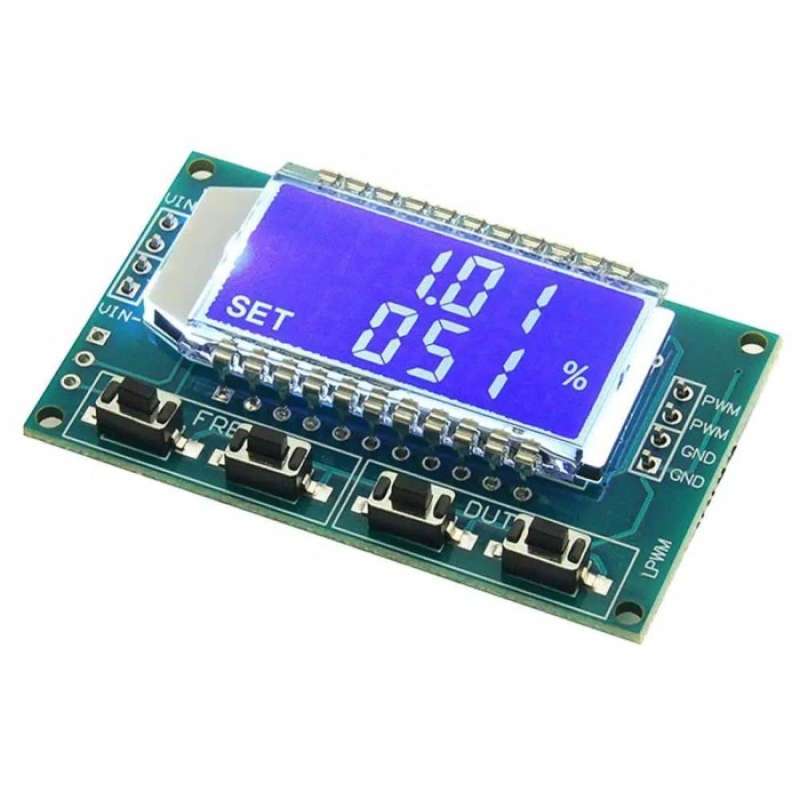 Promo Pwm Signal Generator Dengan Lcd, Adjustable Frequency And Duty ...