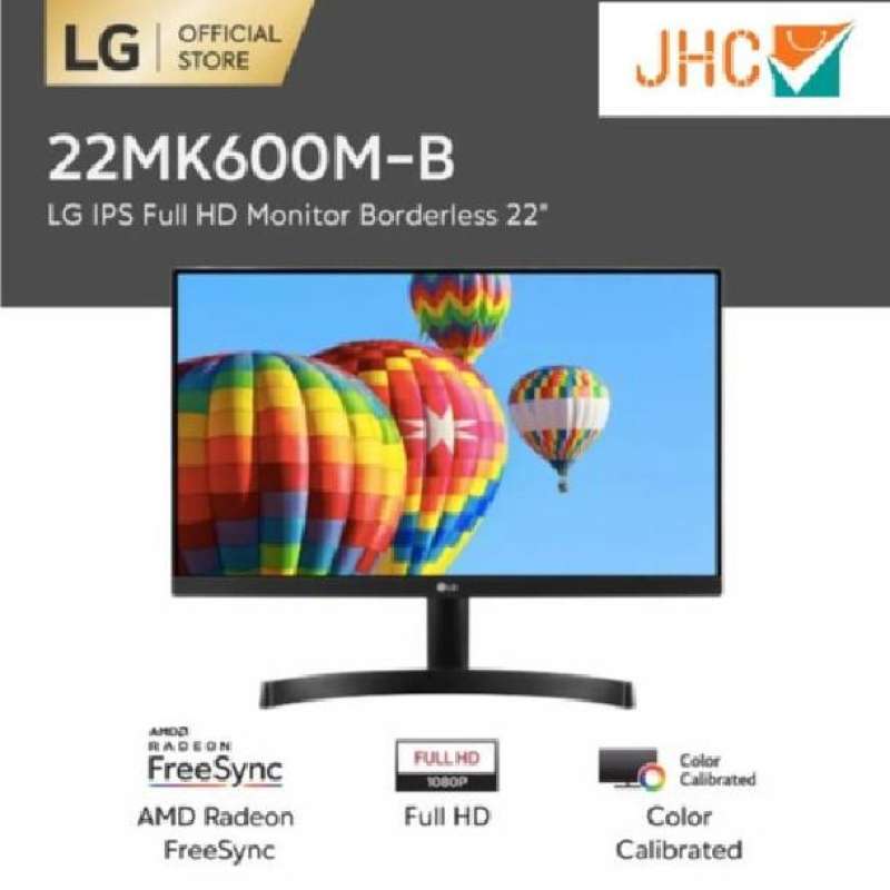 Jual Monitor Led Lg 21.5 22mk600m 22inch Radeon Freesync Fhd 75hz 1ms ...