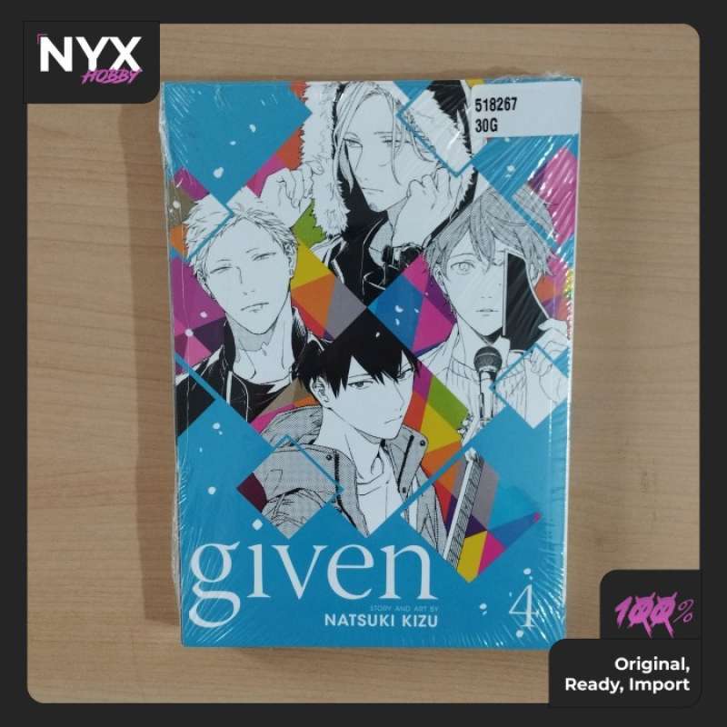 Jual Given Manga Komik English Import Volume 4 Di Seller Indah Library ...