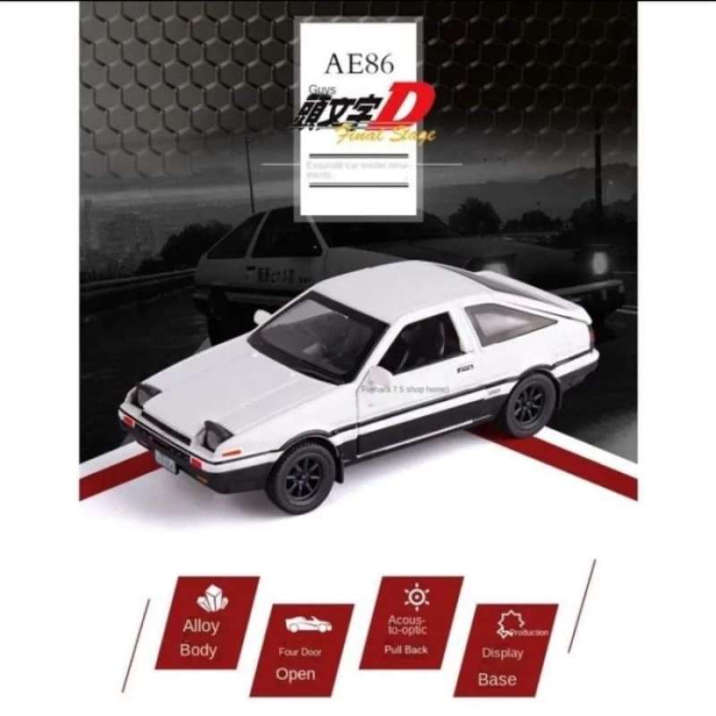 Promo DIECAST TOYOTA AE86 TRUENO Diskon 23% di Seller Indah Toys Store ...