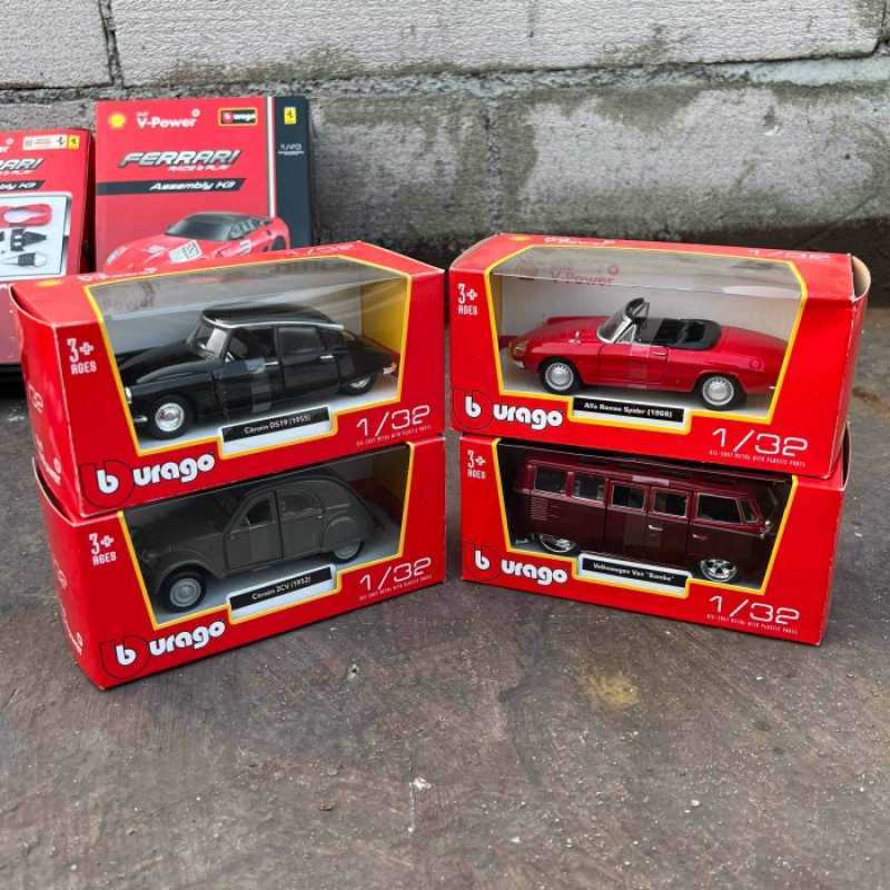 Promo Citroen Volks Wagen Alfa Romeo Shell Classic Collection Bburago 1 ...