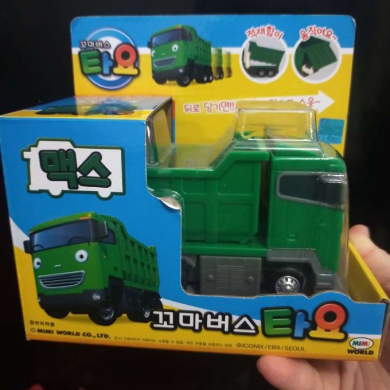 Promo max tayo the little bus pullback pull back mainan original Diskon ...