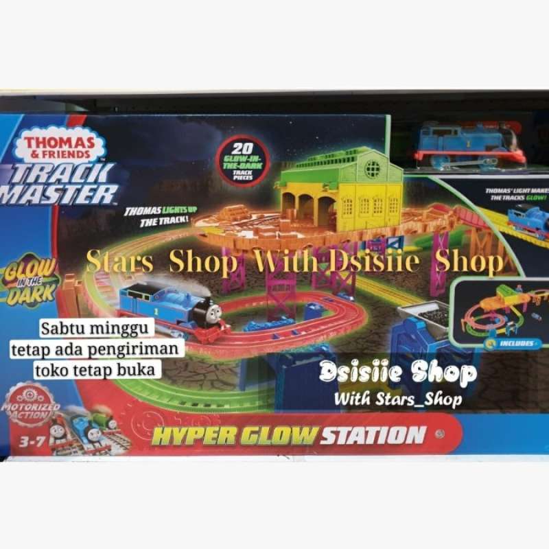 Promo Thomas and friends Trackmaster Hyper Glow Station Original ...