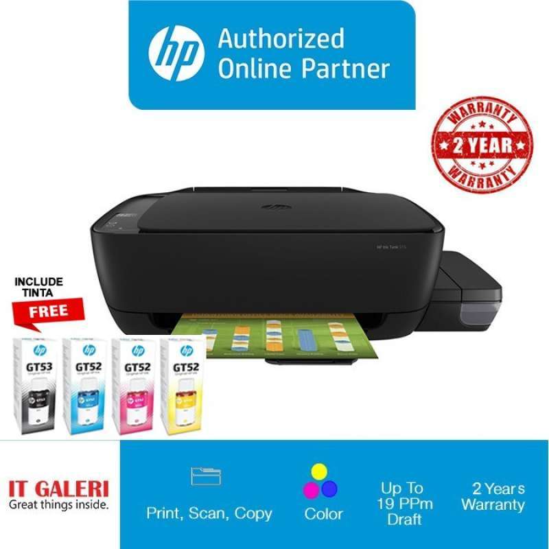 Jual PRINTER HP INK TANK 315 PRINT/SCAN/COPY/Z4B04A di Seller IT Galeri ...