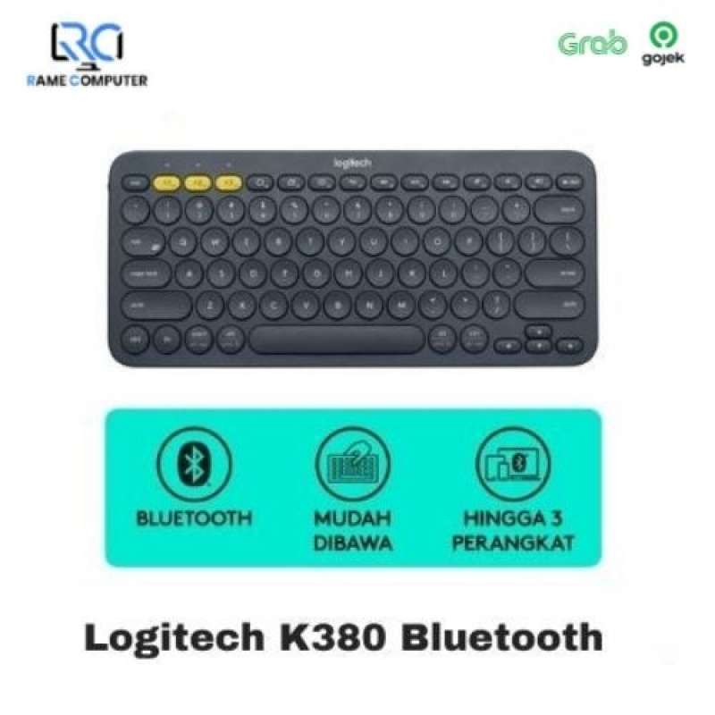 Jual Logitech K380 Bluetooth Keyboard For Windows, Mac, Android, iPad Multi-device - Merah Muda ...