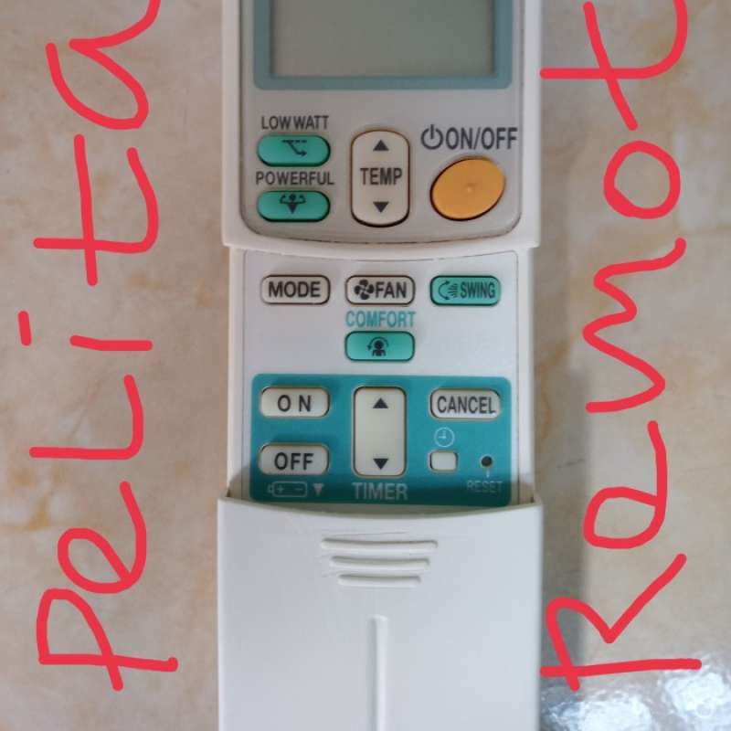 Jual Remote Remot AC Daikin inverter low Watt original terlengkap di ...