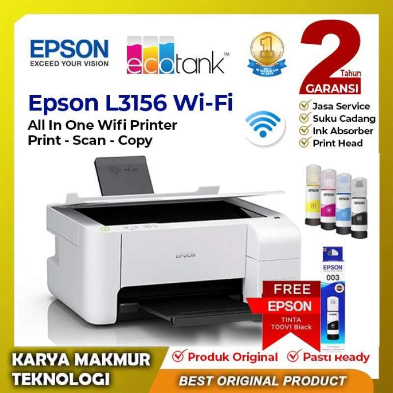 Jual Epson L3156 Wifi All In One Printer Di Seller Haveart - Cengkareng Barat, Kota Jakarta ...
