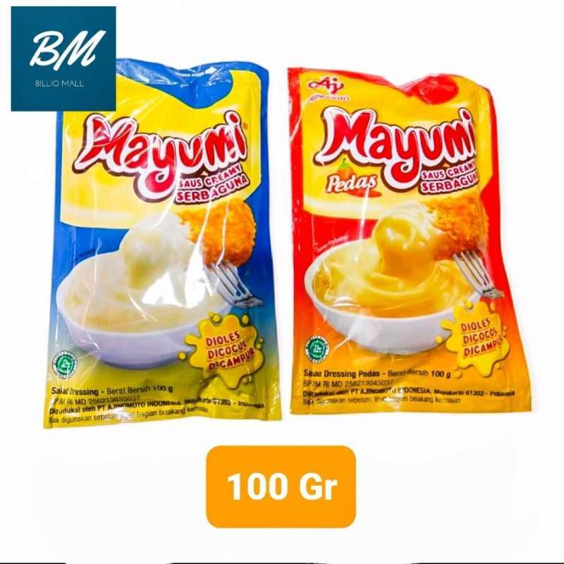 Jual Ajinomoto Mayumi Mayonaise 100 Gr - Original / Pedas - Mayones ...