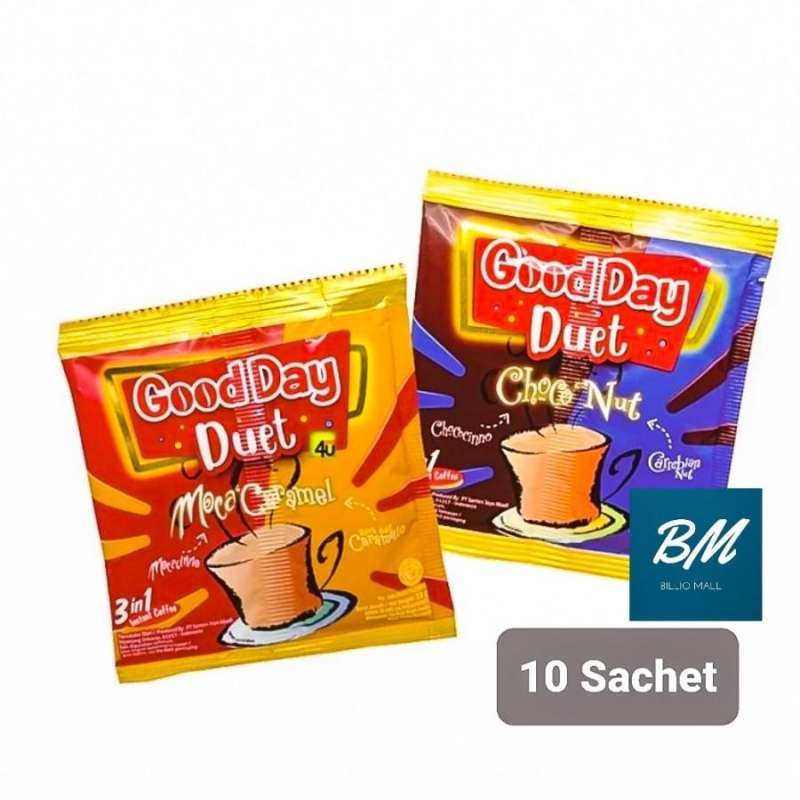 Jual Good Day Duet 10 x 22 gr / Good Day Duet Renceng isi 10 Sachet ...