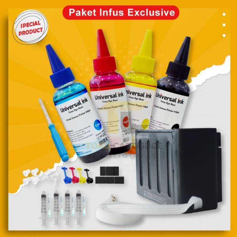 Promo Paket Printer Infus Lengkap Exclusive, Complete Infus Pack ...