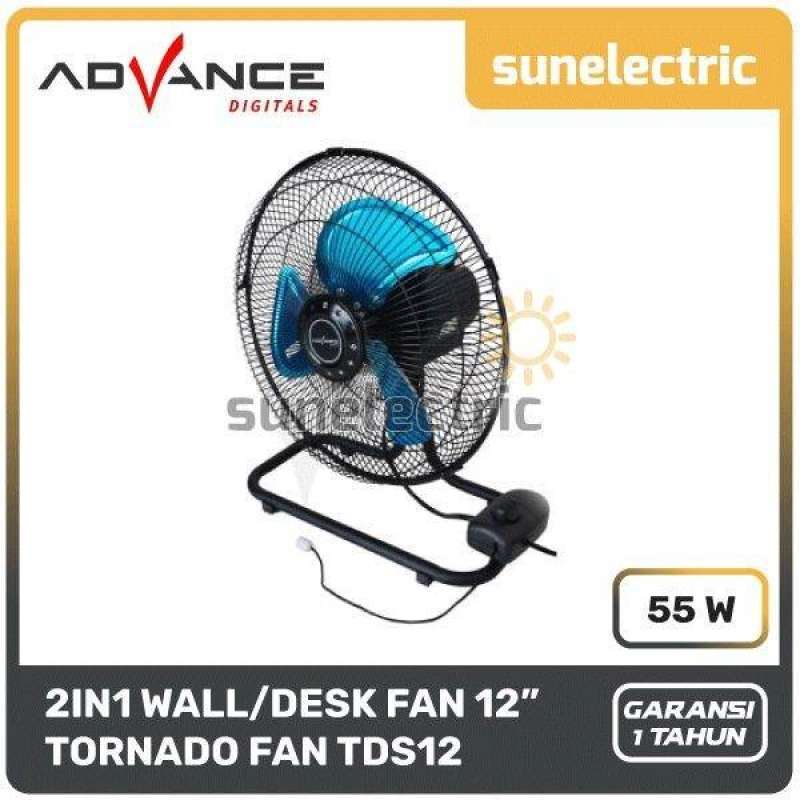 Jual Advance Tds-12 Kipas Wall Fan Desk Fan 12 - Hitam Di Seller Id ...