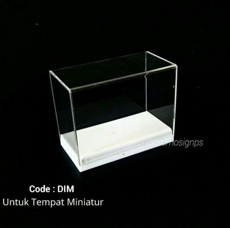 Promo Acrylic Display Produk / Box Acrylic Kecil / Box Pajangan Diskon ...