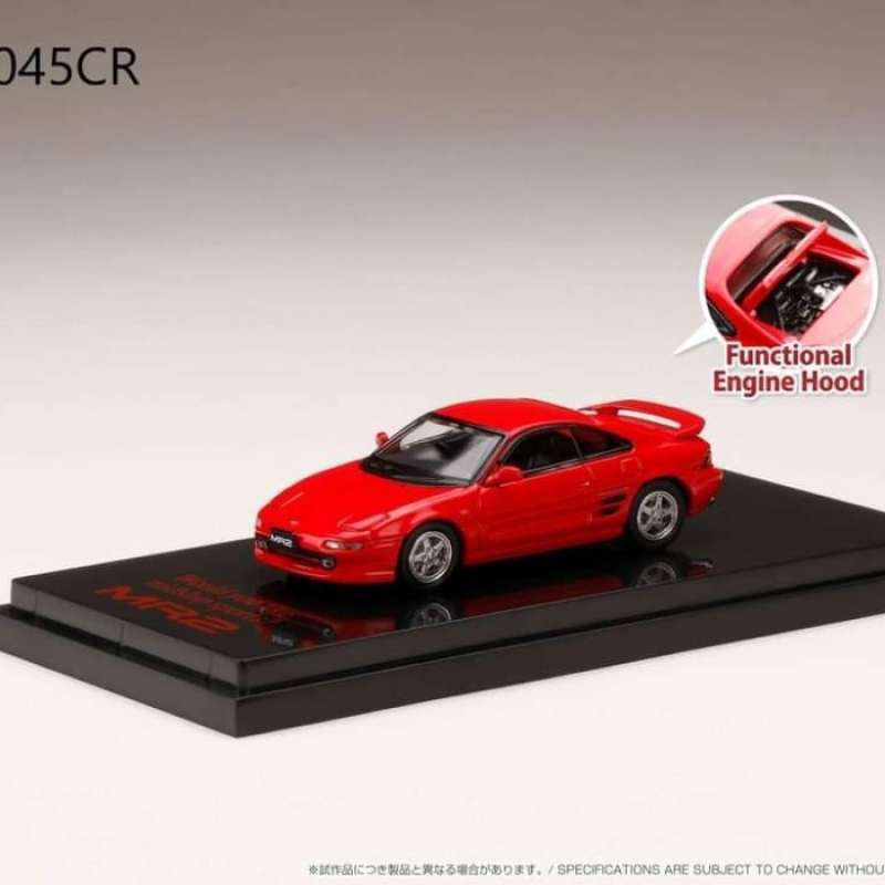 Promo hobby japan 1/64 toyota mr2 sw20 GTS red color new segel Diskon ...