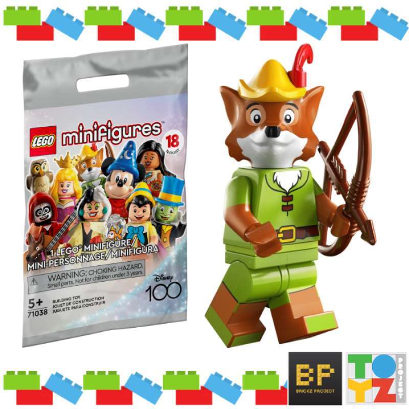 Jual Lego 71038 Minifigures Disney Series 3 Robin Hood Di Seller Toyz ...