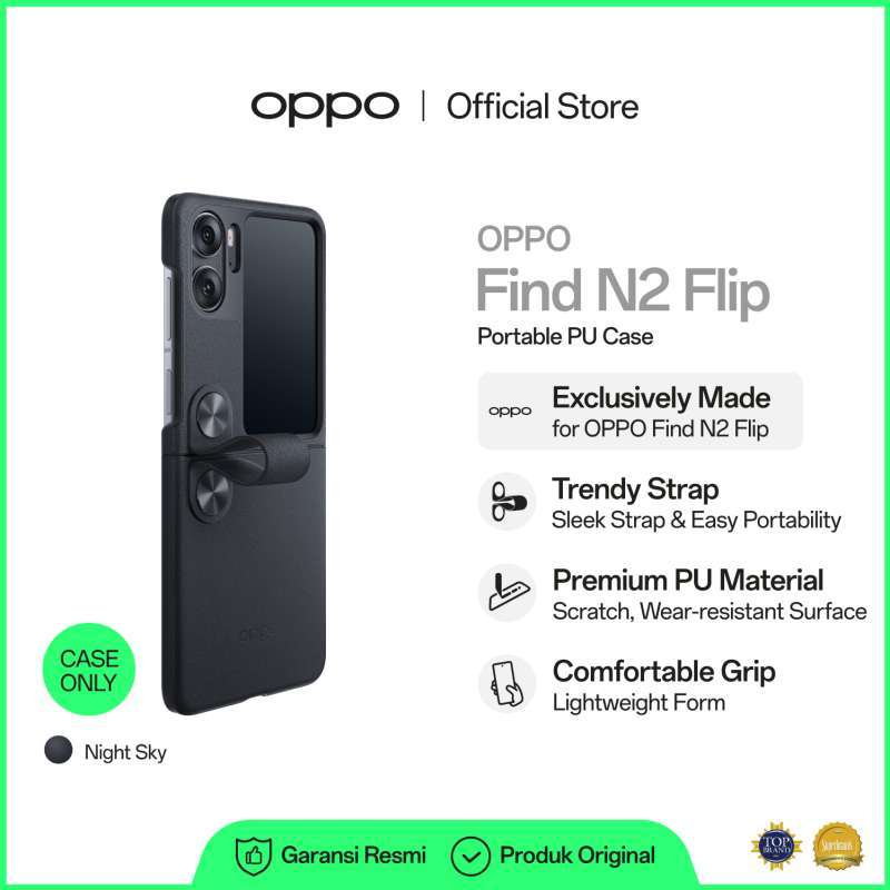 Jual Oppo Find N2 Flip Portable Pu Case (garansi Resmi) Di Seller Oppo ...
