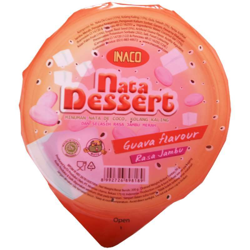 Jual INACO Nata Dessert Guava 200g di Seller Alfamidi - Alfamidi - Kab ...