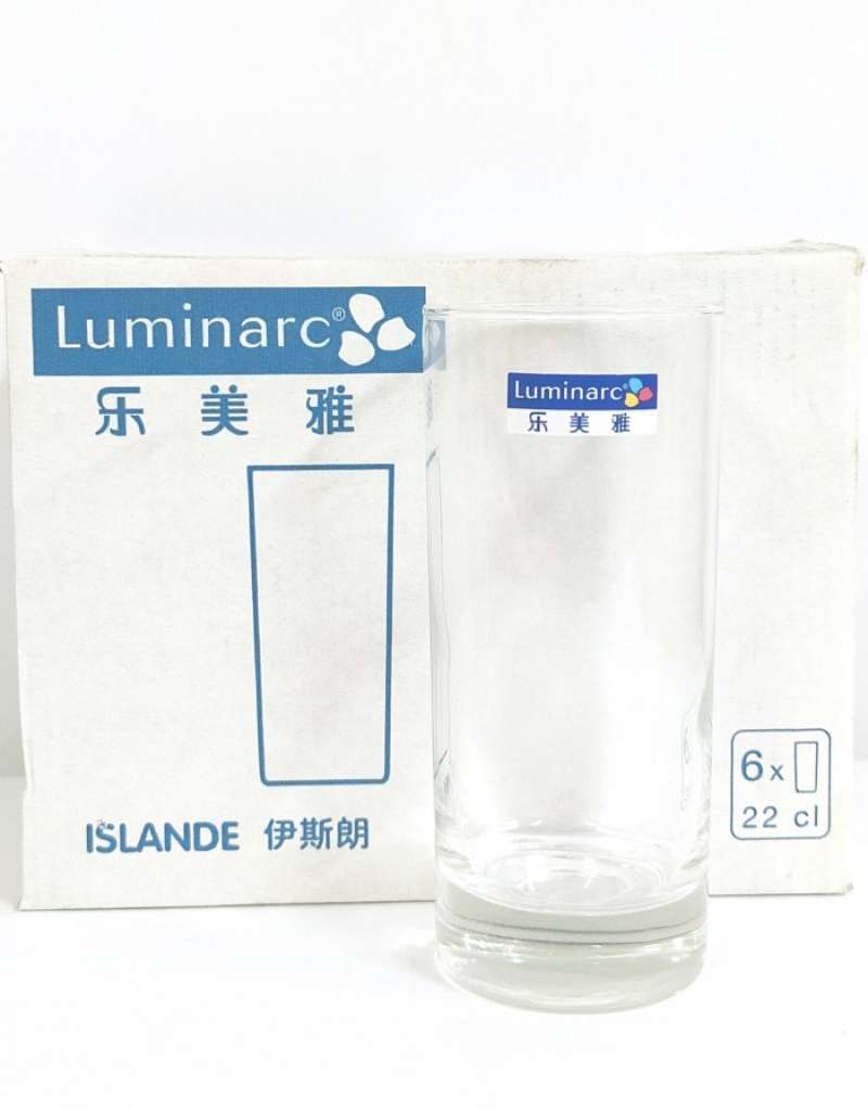 Jual Luminarc High Ball Glass (msp-e5879) /gelas Jus/8 Oz/ Isi 6 Pcs Di ...