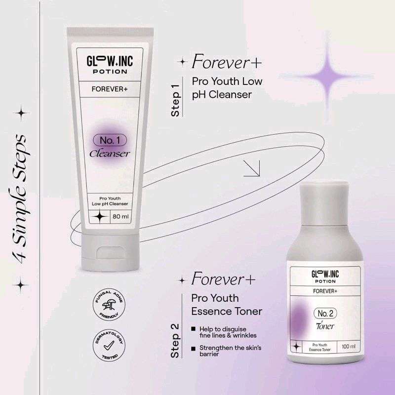 Promo Glow Inc Potion Forever+ 1 Set Lengkap Diskon 60% Di Seller All ...
