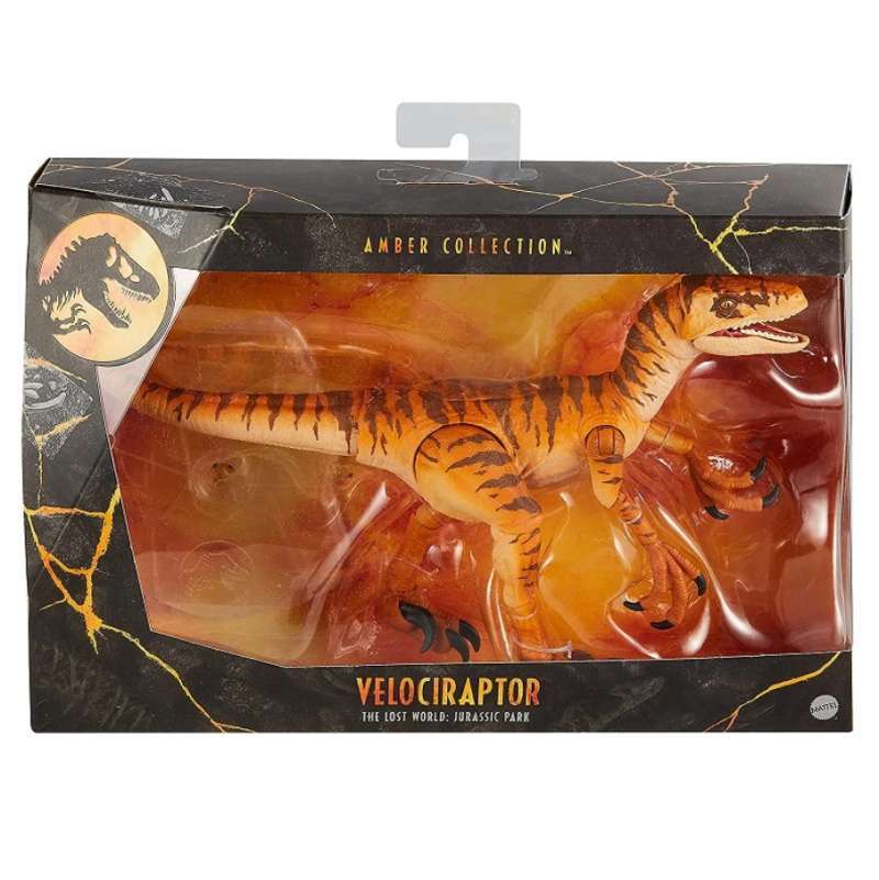 Promo Jurassic World Amber Collection Gwp85 - Velociraptor Diskon 20% ...
