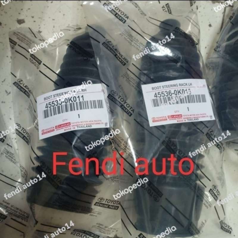 Promo karet boot steering rack Toyota Hilux /Fortuner/Innova 1set ...