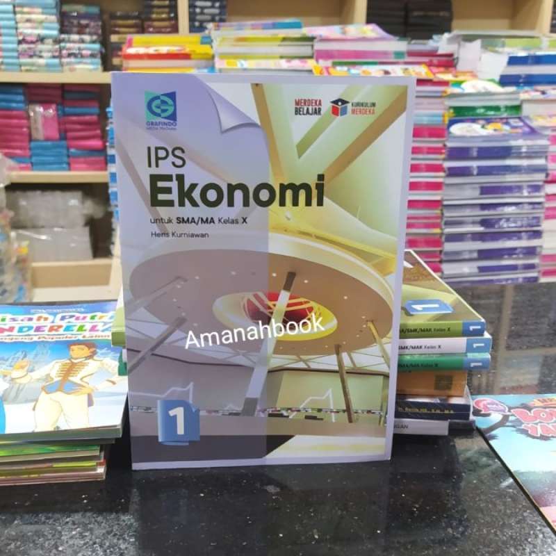 Jual Buku IPS Ekonomi SMA Kelas 10 Kurikulum Merdeka Grafindo di Seller Indah Library - Tegal ...