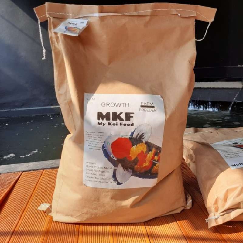 Promo pakan mkf / my koi food growh breeder 10kg Diskon 33% di Seller ...