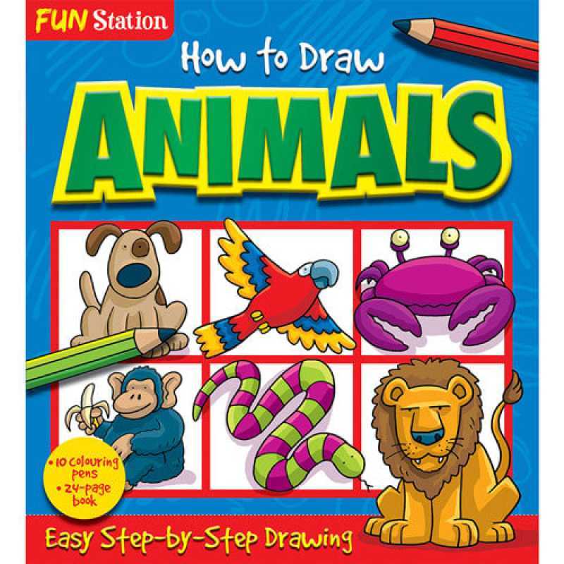 Jual Fun Station How to Draw Book - Animals di Seller LatestBuy ...