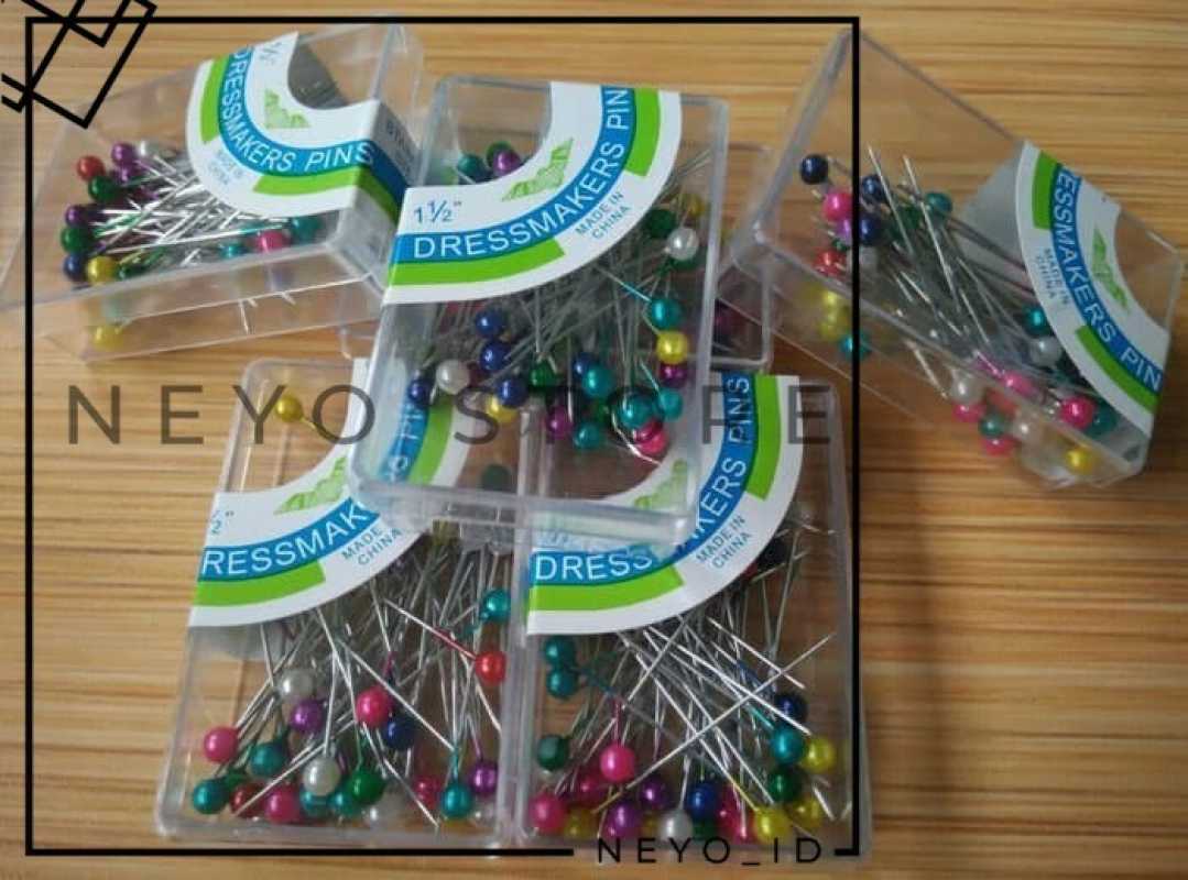 Promo ISI 50 JARUM PENTUL BESAR JARUM PENTUL HIJAB JILBAB NEYO_ID ...