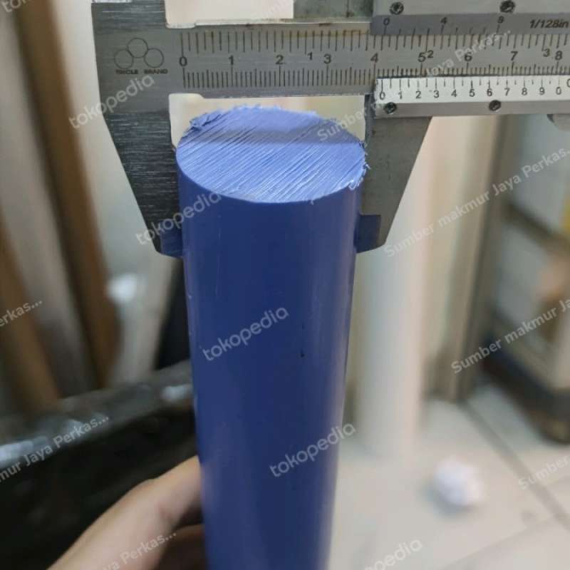 Promo Mc Nylon Pe Rod Biru 40Mm X 100Cm ( Nylon Biru Batangan ) Diskon ...