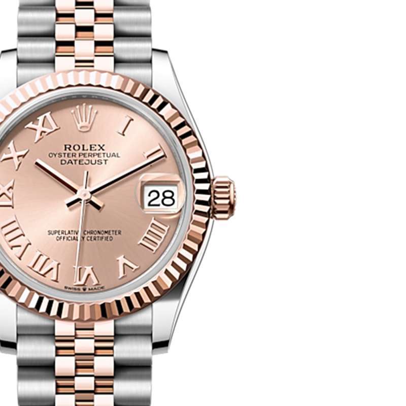 Promo Rolex Datejust 31 - 278271 Pink Roman Jubilee-rg Diskon 38% Di ...