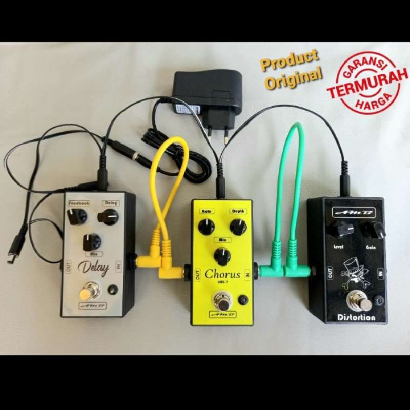 Promo Paket Efek Gitar Stombox Sudah Lengkap Dengan adaptor Diskon 33% ...