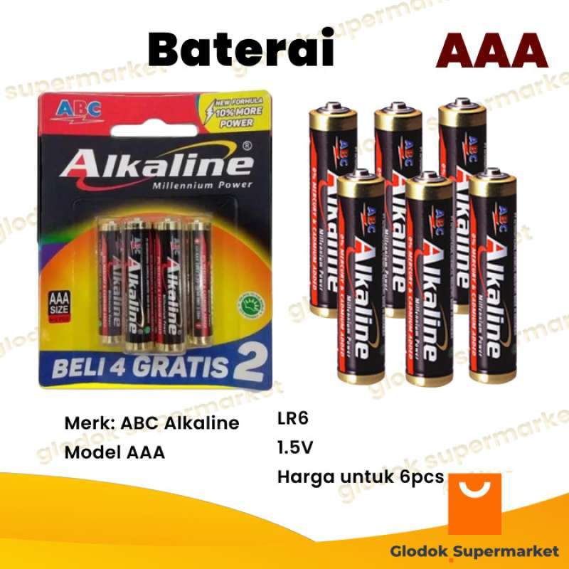 Jual Baterai Aaa Abc Alkaline Pcs Batu Batre A Battery Di Seller Winterr Shop Wanasari Kab