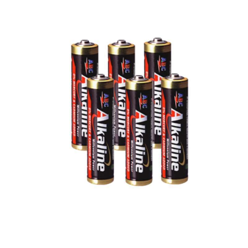 Jual baterai aaa abc alkaline 6 pcs batu batre a3 battery di Seller ...