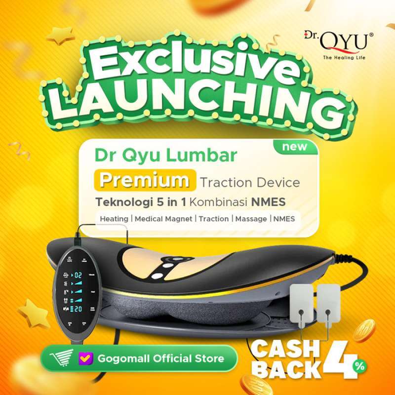 Promo Dr Qyu Lumbar Traction Device Premium - Mengurangi Peradangan ...