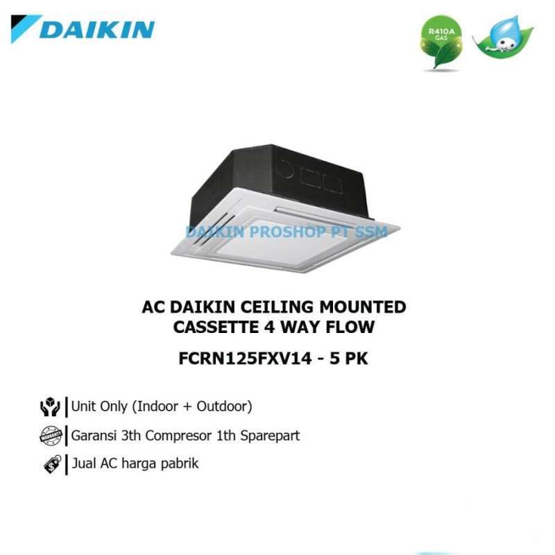 Jual Ac Daikin Cassette 5pk Fcrn125fxv14 Wireless - Malaysia Di Seller Pt Ssm - Gandaria Selatan ...