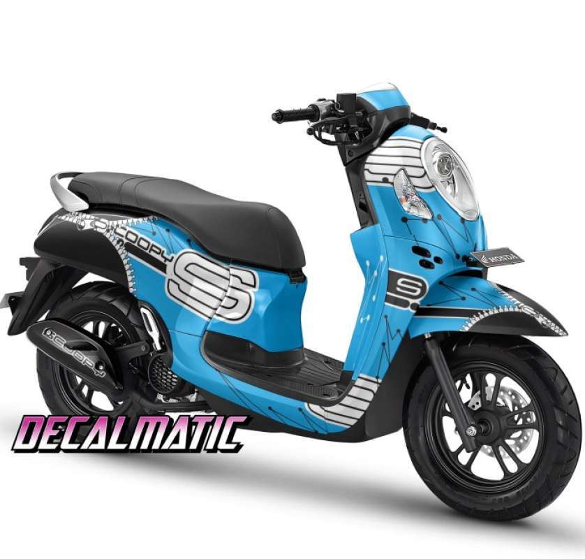 Jual Decal Full Body + Stiker Dashboard Scoopy Semua Tipe - Zipper ...