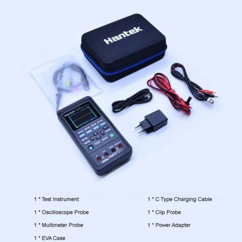 Promo Hantek 2in1 Dso Digital Oscilloscope Multimeter 2 Ch 40mhz ...