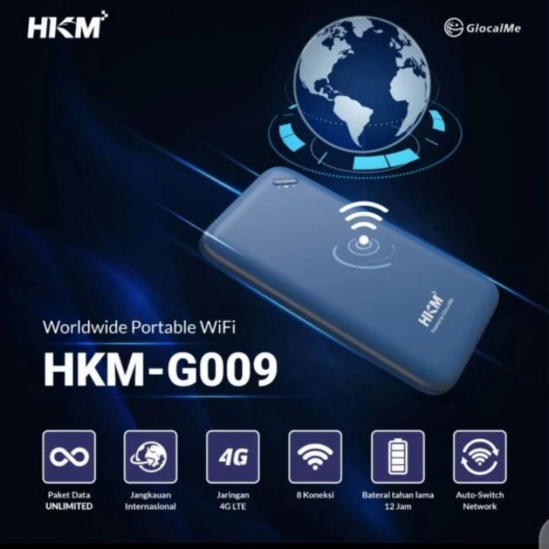 Jual Hkm G009 Modem Wifi Worldwide Portable Wifi (aktif Lebih 140 Negara) - Garansi Resmi ...