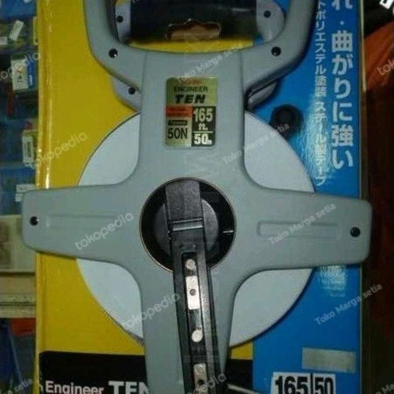 Jual Jual Meteran Baja Tajima 50 Meter / Meteran Roll Baja Tajima 50 ...