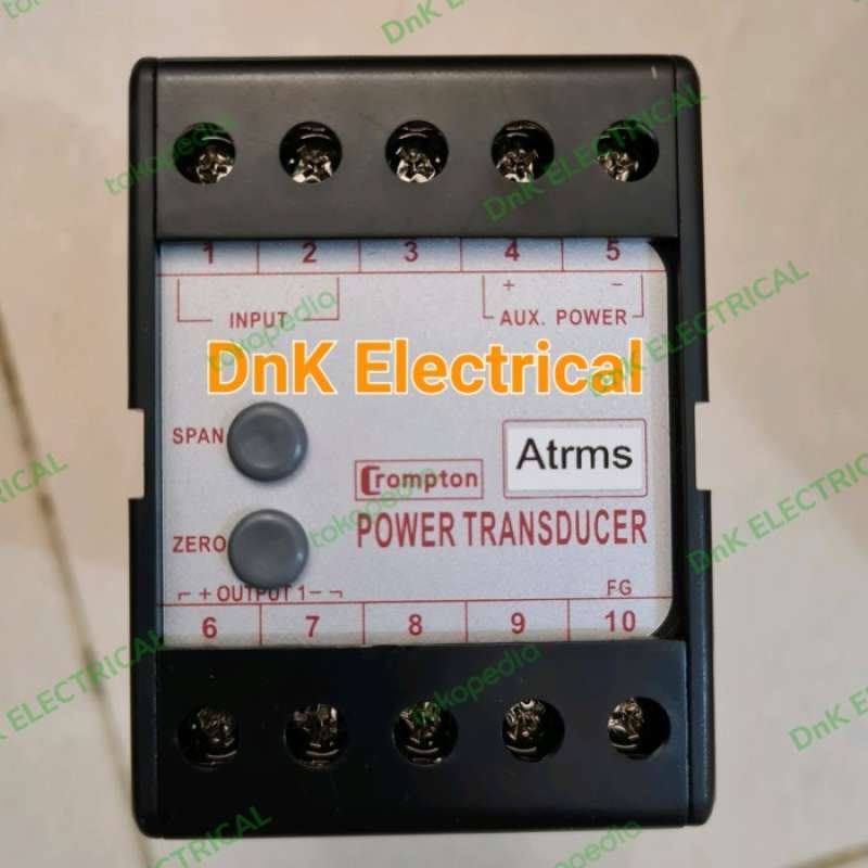 Jual Current Transducer/power Transducer Crompton 1 Phase 252sarw/ 252 Sarw Di Seller Maslika ...