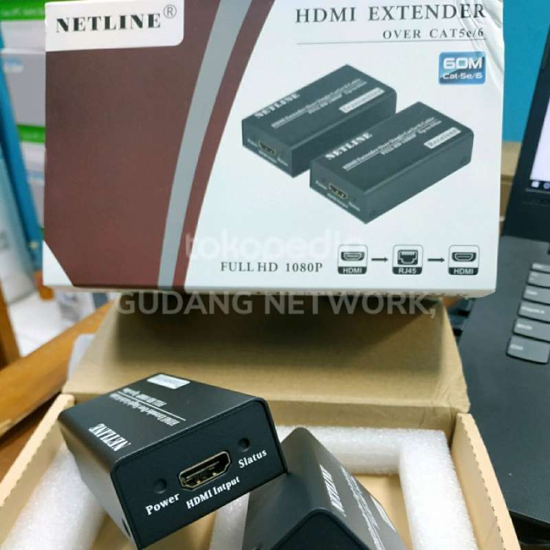 Promo Hdmi Extender 60m Netline Diskon 23% Di Seller Primastore - Kebon Kacang, Kota Jakarta ...