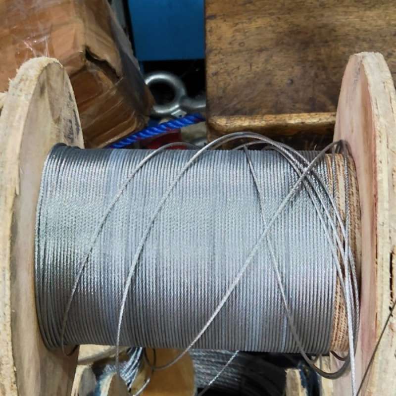 Promo Wire Galvanis 1,5 Mm 1000 Mtr ( 1 Roll ) Diskon 23% Di Seller ...