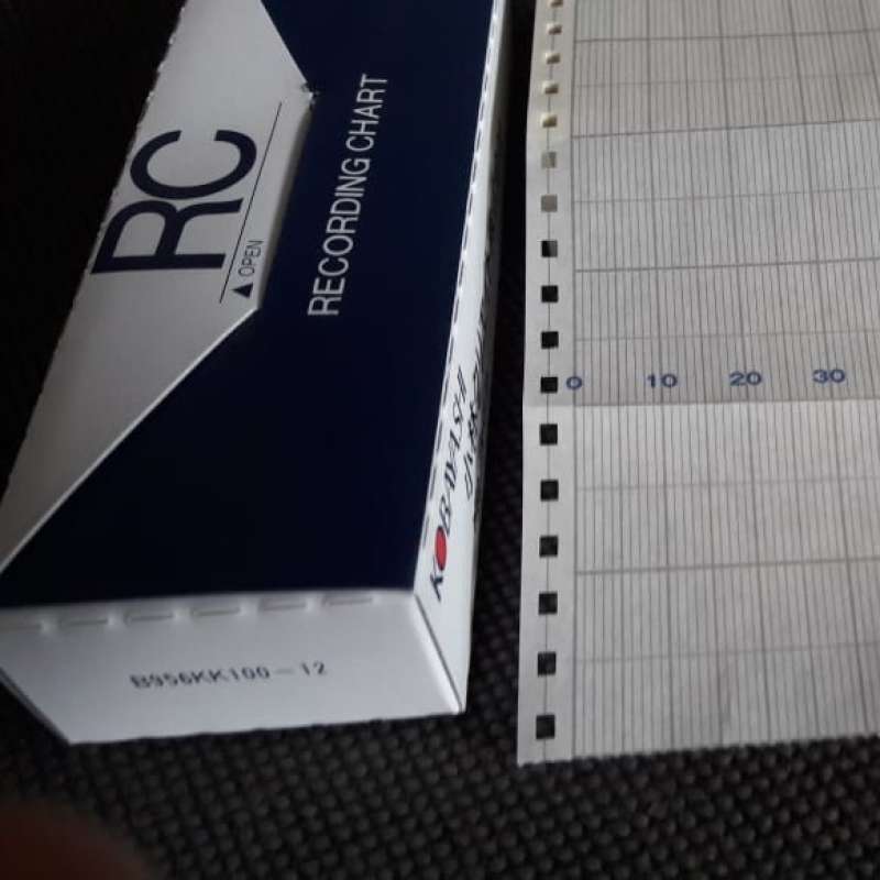 Promo Recording Chart Paper Kobayashi B956Kk-100-12 Chart Recorder ...