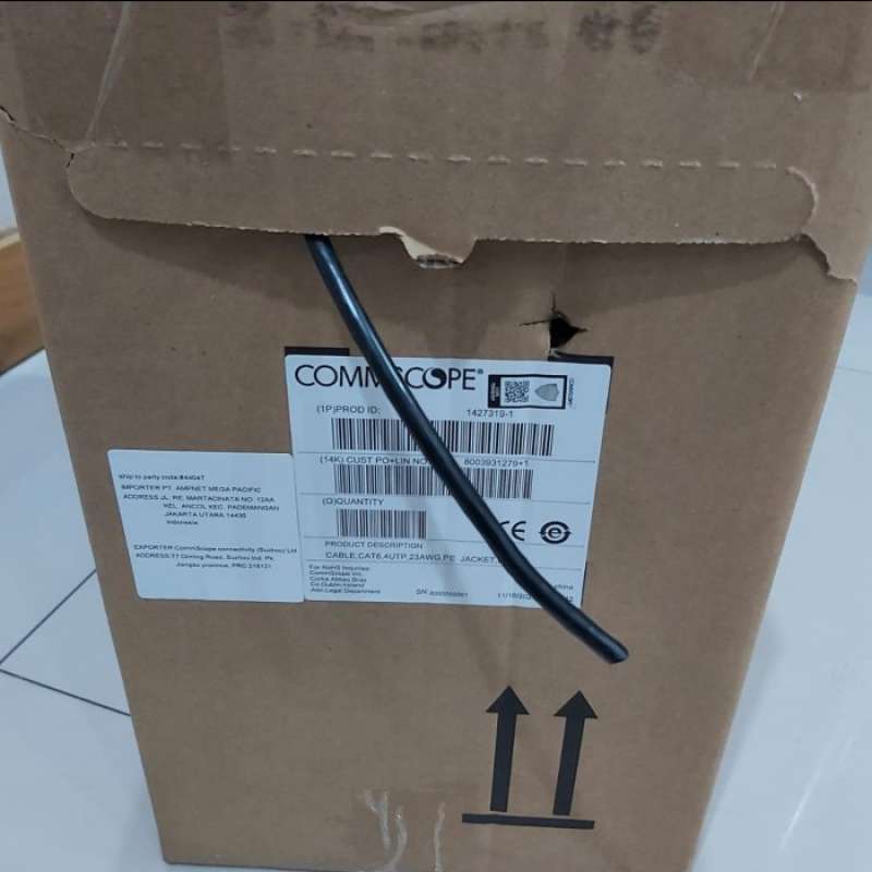 Promo Amp / Commscope Utp Cable Cat.6 Outdoor Pe 1427319-1 Diskon 23% ...
