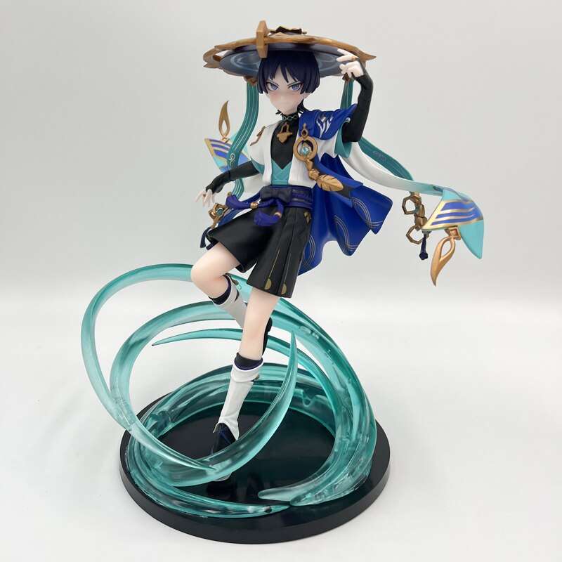 Jual 25cm Genshin Impact Wanderer Anime Figure Shenhe/Nahida Action ...
