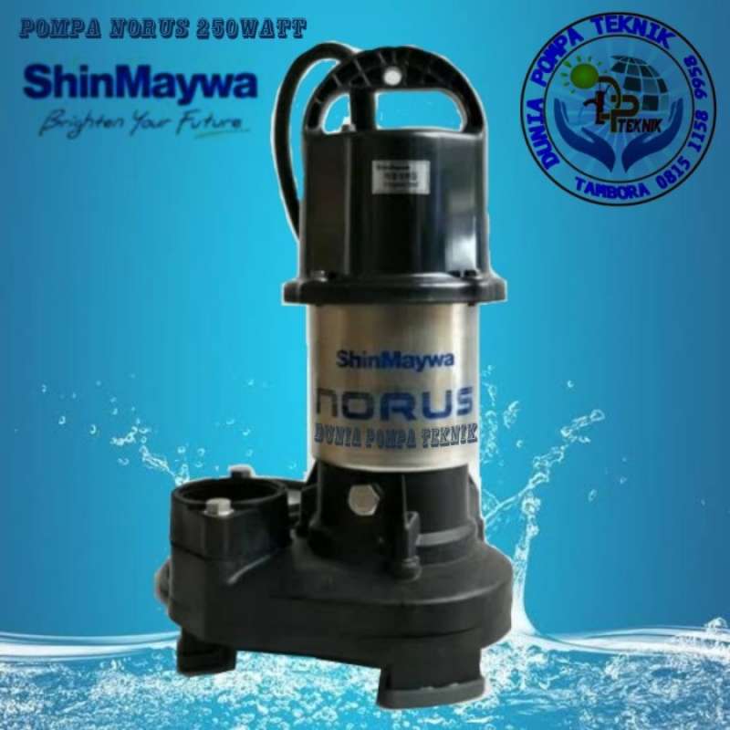 Promo Pompa Celup Shinmaywa Norus Crs401S 250 Watt Landscape Submersible Diskon 2% di Seller ...